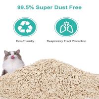 China Starhong Tofu Cat Litter 1.5mm Biodegradable Flushable Dust-Free Natural Deodorizing for All Cats for sale