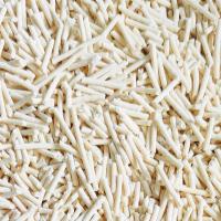 China Biodegradable Tofu Cat Litter 1.5mm-2.0mm Soybean Fiber Natural Clumping Litter with Custom Scent for sale