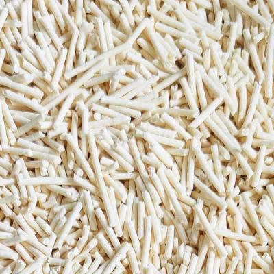 China Biodegradable Tofu Cat Litter 1.5mm-2.0mm Soybean Fiber Natural Clumping Litter with Custom Scent for sale