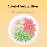 China Customized Dust Free Biodegradable 6L Scented Multiple Colors Soluble Plant Tofu Cat Litter for sale