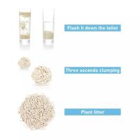 China Strong Clumping Long Lasting Freshness Tofu Cat Litter FCA Shipping Terms Customised Fragrance for sale