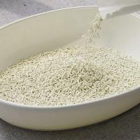 China Agglomerated Tofu Natural Cat Litter Deodorizing Low Dust 0.3cm for sale