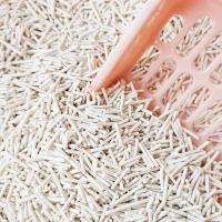 China Agglomerated Tofu Natural Cat Litter Deodorizing Low Dust 0.3cm for sale