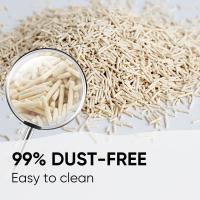 China Plant Clumping Natural Cat Litter Dust Free Biodegradable Clumping Tofu Cat Litter for sale