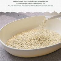 China Low Dust Clumping Tofu Cat Litter Accesorios Mascotas Natural Kitty Litter for sale