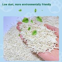 China BSCI MSDS Certified 1.5mm Tofu Cat Litter Pellets - Natural Pea & Soybean Flushable Formula with Snow Lotus Fragrance for sale