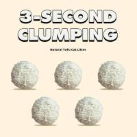 China Super Clumping Scented Tofu Cat Litter 6L 2.3kg Natural Plant-Based Dust-Free Biodegradable for sale