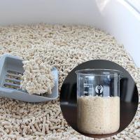 China Peach Green Tea Flavored Tofu Cat Litter 6L 2.3kg - Odor Control Clumping Natural Pea Fiber for sale