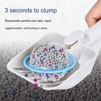 China Ball-Shaped Bentonite Cat Litter - Dust-Free Clumping Formula with Rapid Absorption and Odor Control for sale