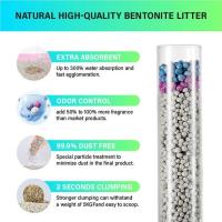 China Dust-Free Bentonite Cat Litter with Super Absorbency - Ball Type Natural Odor Control Pet Litter Sand for sale