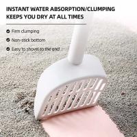China Spherical Bentonite Cat Litter 0.8-3.8mm Dust-Free Clumping with Custom Scent Options for sale