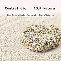 China Starhong Ball Shape Bentonite Cat Litter 0.8-3.8mm Dust Free Clumping Natural Clay Pet Supply for sale
