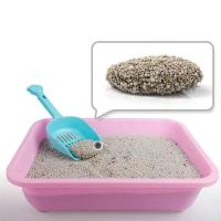 China Starhong Spherical Bentonite Cat Litter 0.8-3.8mm Ball Type Dust-Free Fast Clumping Natural Clay for sale