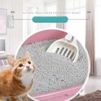 China Deodorization Spherical Bentonite Cat Litter Safe Bentonite Kitty Litter Grey for sale