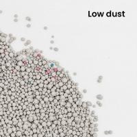 China Pet Products Clumping Water Absorption Dust Free Bentonite Cat Litter 0.8-3.8mm for sale