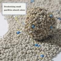 China Custom Fragrance Bentonite Cat Litter Large Particle Clumping Cat Litter Sand 2mm 3mm for sale