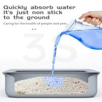China Custom Fragrance Bentonite Cat Litter Large Particle Clumping Cat Litter Sand 2mm 3mm for sale