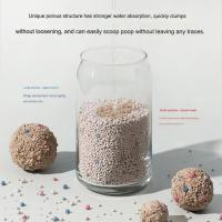 China Pet Low Tracking Clumping Cat Kitty Litter Odor Control Bentonite Clay Cat Litter for sale