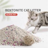 China Easy Clean Bentonite Clay Clumping Litter Dustless Non Sticky Bentonite Cat Litter 25kg for sale
