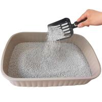 China Low Dust Bentonite Cat Litter  Eco Friendly Flavored  Bentonite Kitty Litter  For Pet Shop for sale