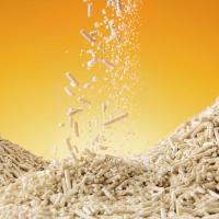 China Tofu Cassava Mixed Cat Litter Sand - Fast Clumping Dust Free Non-Stick Formula with Strip & Particle Design for sale