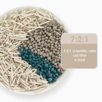 China Custom Tofu Bentonite Mixed Cat Litter with 3x Liquid Absorbency and Dust-Free Formula for sale