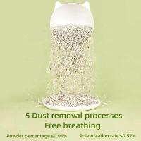 China 70% Tofu 30% Bentonite Mixed Cat Litter - Dust Free Eco Friendly with 3x Absorption Capacity for sale