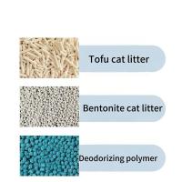 China 70% Tofu 30% Bentonite Cat Litter Tofu Cat Sand Customized for sale