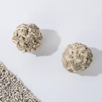 China Highly Absorbent Clumping Sand Cat Litter  0.15cm 0.2cm  Sustainable Tofu Sand Litter for sale