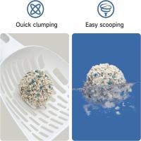 China Eco Friendly Tofu Cat Litter Bentonite Tofu 2mm 3mm  Clumping Cat Litter for sale