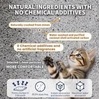 China Sodium Based Ore Cat Litter - 3x Absorbent Dust-Free Fast Clumping Pet Litter with Custom OEM Options for sale
