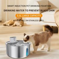 China Ultra Quiet Smart Water Dispenser 5.5L 880g with 5000mAh Battery for Pets for sale