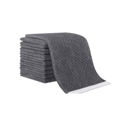 China Disposable Bamboo Charcoal Pet Urine Pads with 7-Layer Absorption and Activated Carbon Odor Control for Dogs for sale
