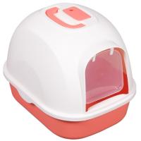 China 1600g Fully Enclosed Cat Litter Box 53cm x 41cm x 41cm with Nonstick Surface and Odor Control for sale