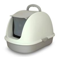 China Enclosed Cat Litter Box 68.5×47×44.5cm with Odor Control for Multi-Cat Households for sale
