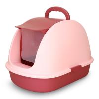 China Enclosed Cat Litter Box 68.5×47×44.5cm with Odor Control for Multi-Cat Households for sale