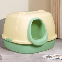 China Big Mouth Monkey Corridor Cat Litter Box 3000g - 57.5×56.4×40cm Multi-Cat Pet Toilet with Odor Control for sale