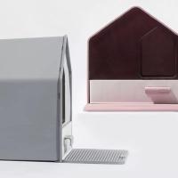 China 46×41×46cm Semi-Enclosed Cat Litter Box with Odor Control - 3600g Multi-Cat Design for sale