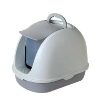 China 68.5cm Closed Cat Litter Box with Splash-Proof Design and Oversized Plastic Construction for sale