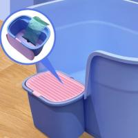 China Jelly Series Extra Large Cat Litter Box 63x45x32.8cm Splash Proof Eco Friendly Design for Multi-Cat Households for sale
