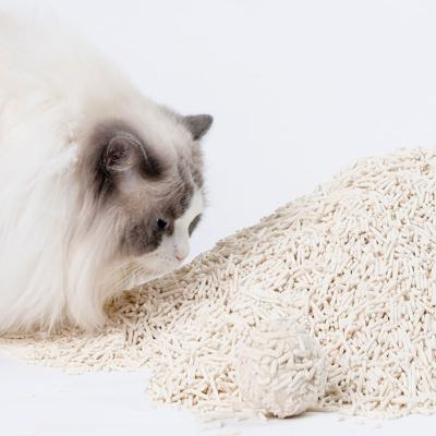 China 6L/2.5kg Tofu Cat Litter with Fast Water Absorption, Dust-Free Flushable Formula and Customizable 1.5-3mm Granules for sale