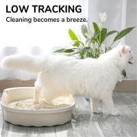 China OEM/ODM Tofu Cat Litter 1.5mm-3mm Diameter Dust-Free Natural Plant Fiber Clumping Pet Litter for sale