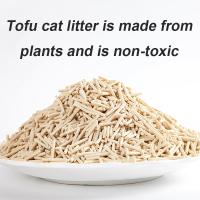 China Natural Plant-Based Tofu Cat Litter 6L/2.5kg with Fast Water Absorption, Dust-Free Formula and Flushable Design for sale