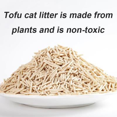 China Natural Plant-Based Tofu Cat Litter 6L/2.5kg with Fast Water Absorption, Dust-Free Formula and Flushable Design for sale
