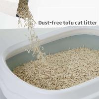 China OEM/ODM Natural Plant Tofu Cat Litter 1.5mm-3mm Diameter Dust Free Fast Absorbing Bulk Supplier for sale