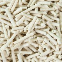 China Natural Tofu Cat Litter 1.5mm-3mm Diameter Dust-Free Clumping Biodegradable Eco-Friendly Pet Accessory for sale