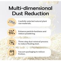 China OEM ODM Cat Litter Supplier Free Samples Customizable Dust Free Bulk Natural Plant Soy Tofu Cat Litter for sale