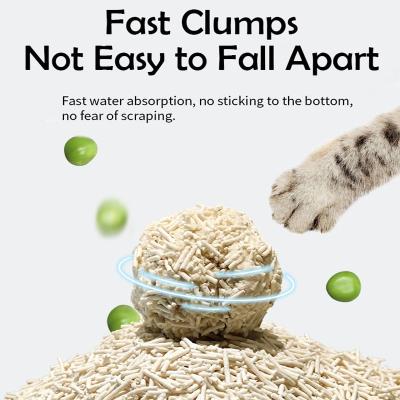 China OEM ODM Cat Litter Supplier Free Samples Customizable Dust Free Bulk Natural Plant Soy Tofu Cat Litter for sale