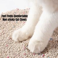 China High Quality Cat Litter Factory OEM/ODM Multi Fragrance Dust-Free Clumping Ball Shaped Bentonite Cat Litter for sale