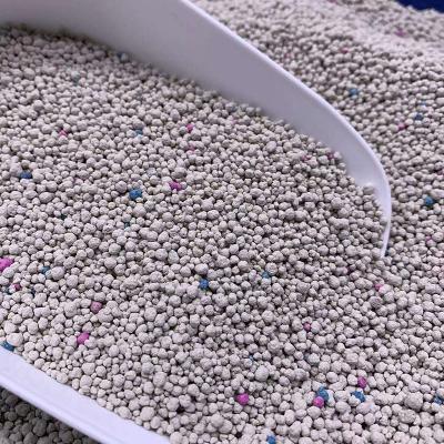 China High Quality Cat Litter Factory OEM/ODM Multi Fragrance Dust-Free Clumping Ball Shaped Bentonite Cat Litter for sale